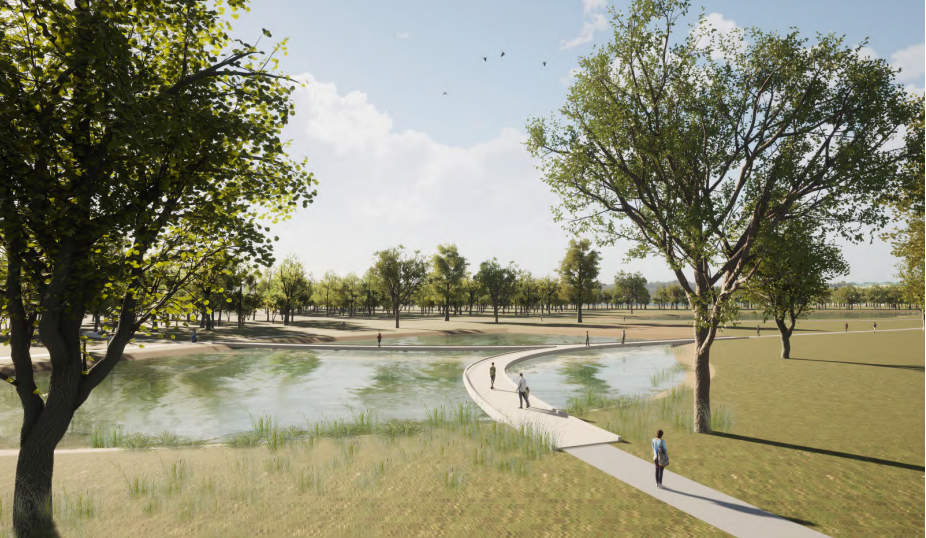 Regand Park South | Macquarie River Master Plan | North and South ...